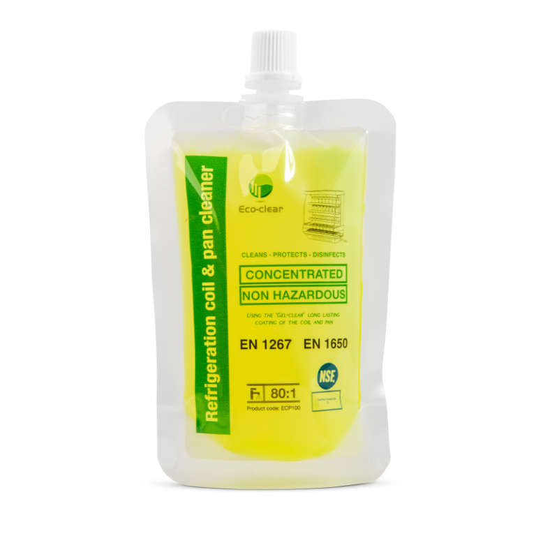 Eco-clear ‘One Shot’ 100ml Pouch (ECP100) – Gel-clear Ltd